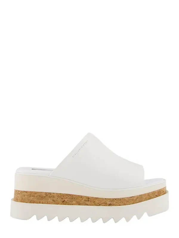 Stella McCartney Sneak-elyse Platform Sandals - White