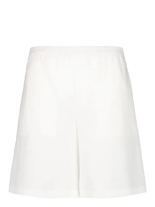 Gucci Linen Logo Shorts - White