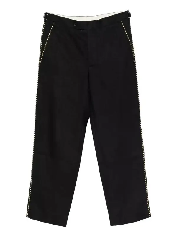 BODE Piping Trousers - Black