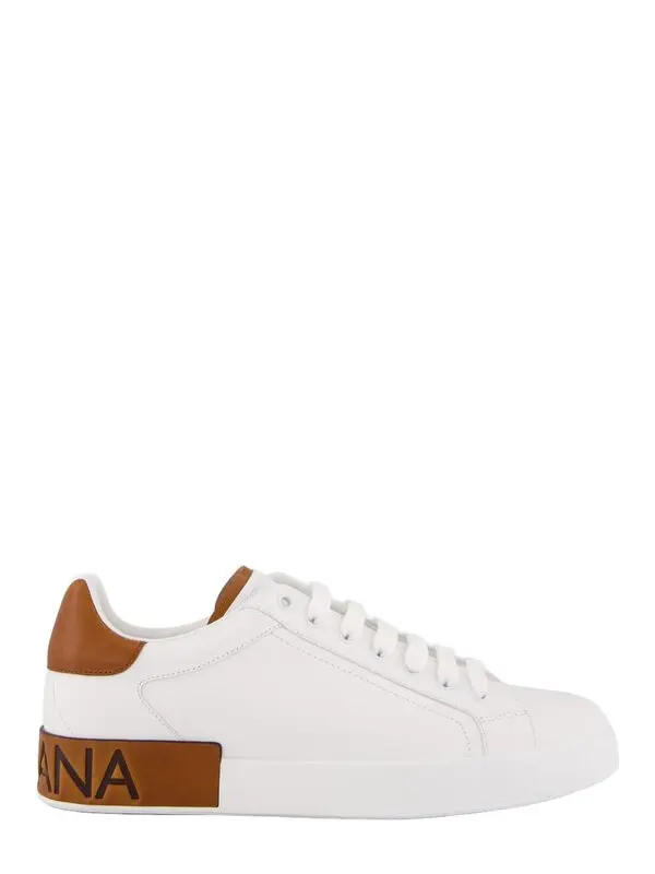 Dolce & Gabbana Branded Spoiler Sneakers - White