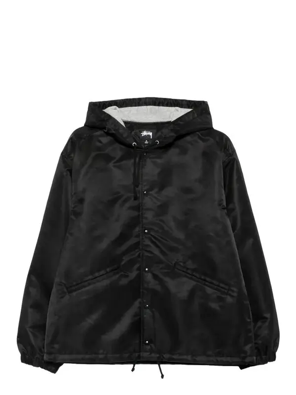 StÜssy Hooded Jacket - Black