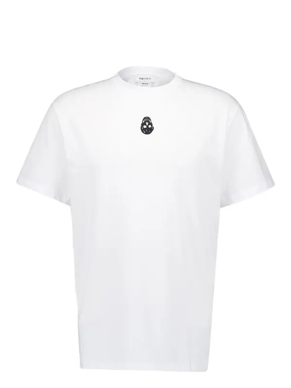 Alexander McQueen Crew Neck T-shirt - White