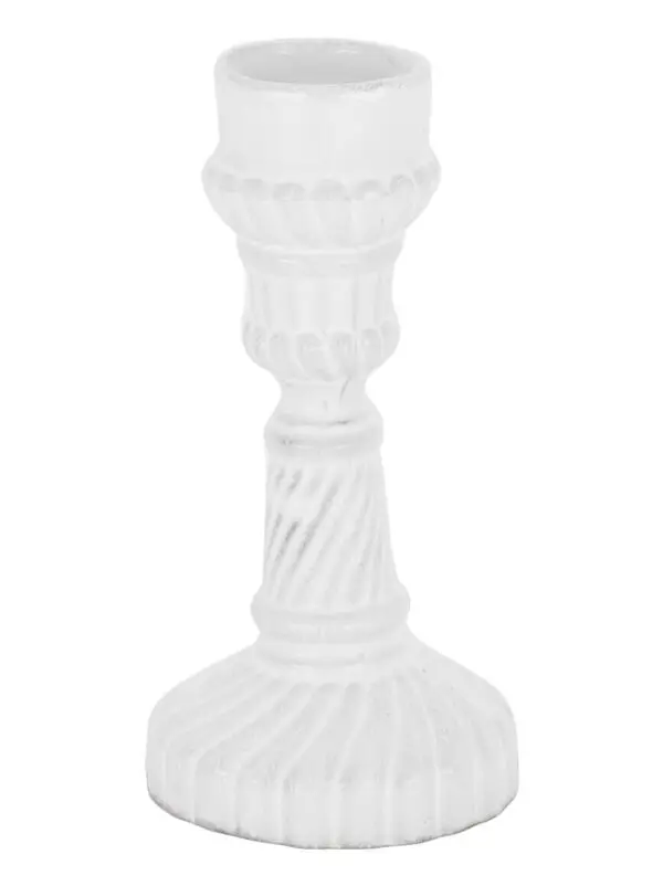 ASTIER DE VILLATTE Small Peggy Candlestick - White