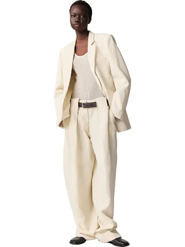 Stella McCartney Slouchy Panelled Trousers - Yellow