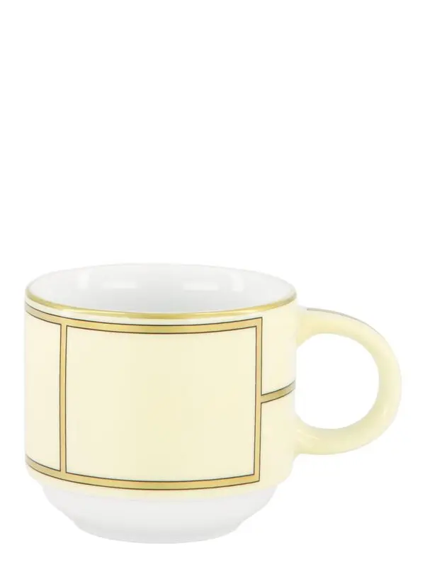 GINORI 1735 Porcelain Diva Coffee Cup - Yellow