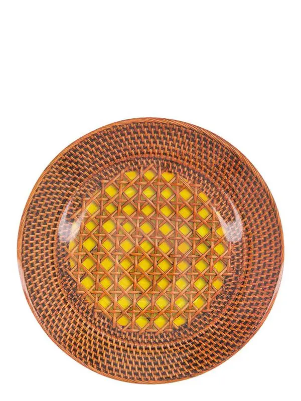 MARIO LUCA GIUSTI Patagonia Dessert Plate - Yellow