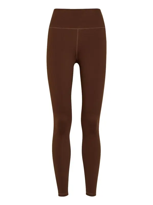 NOW YOU LIVE Willoughby Stretch-jersey Leggings - Brown