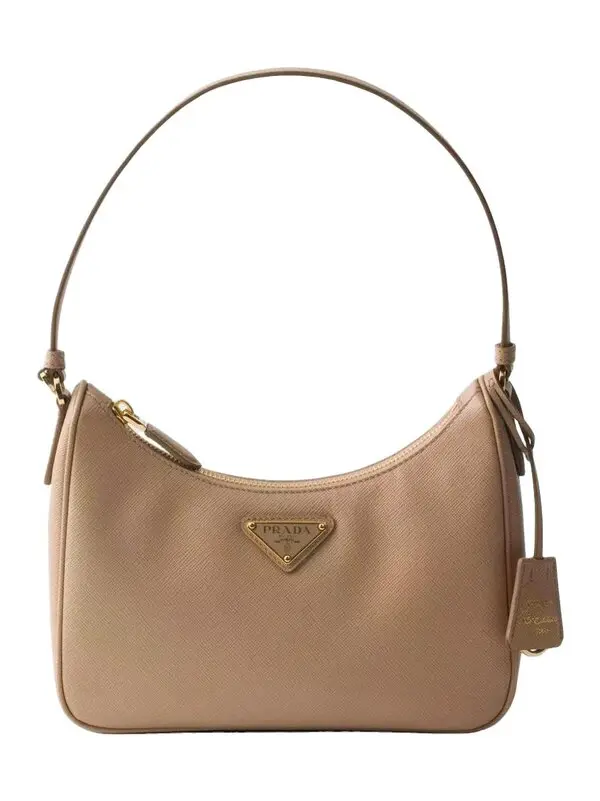 Prada Re-edition 2005 Saffiano Leather Mini Bag - Neutrals