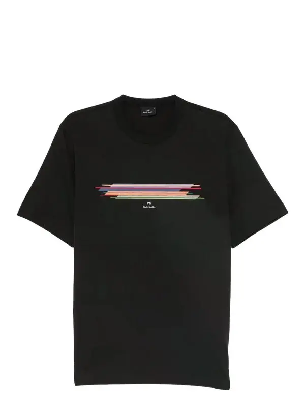 Paul Smith Graphic T-shirt - Black