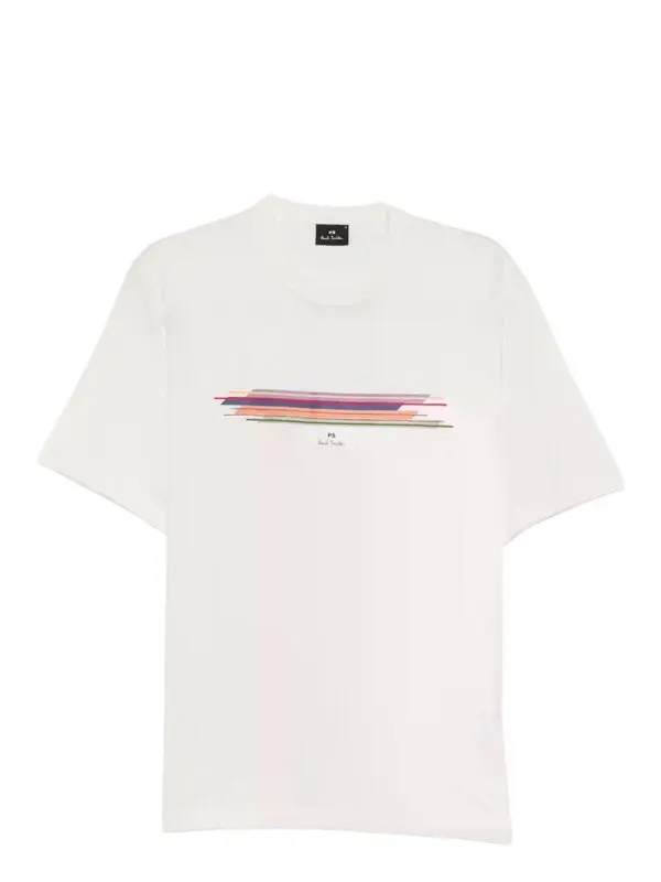 Paul Smith Graphic T-shirt - Neutrals