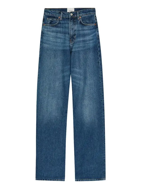 REFORMATION Cary Wide-leg Jeans - Denim