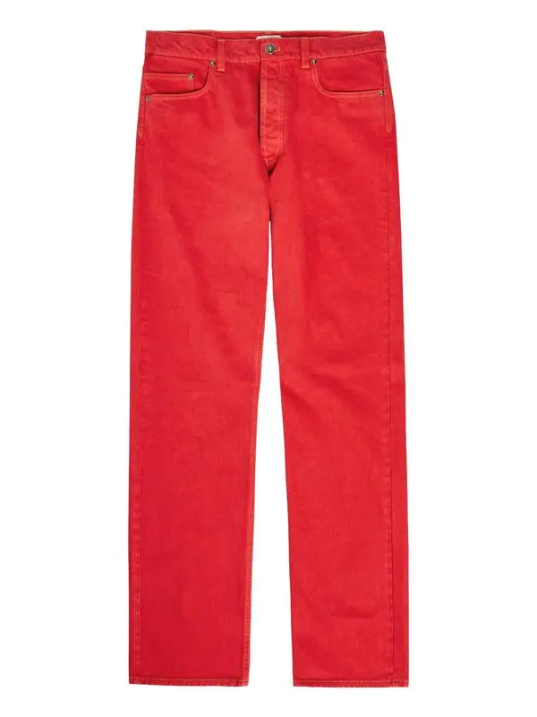 Versace Straight-leg Jeans - Red