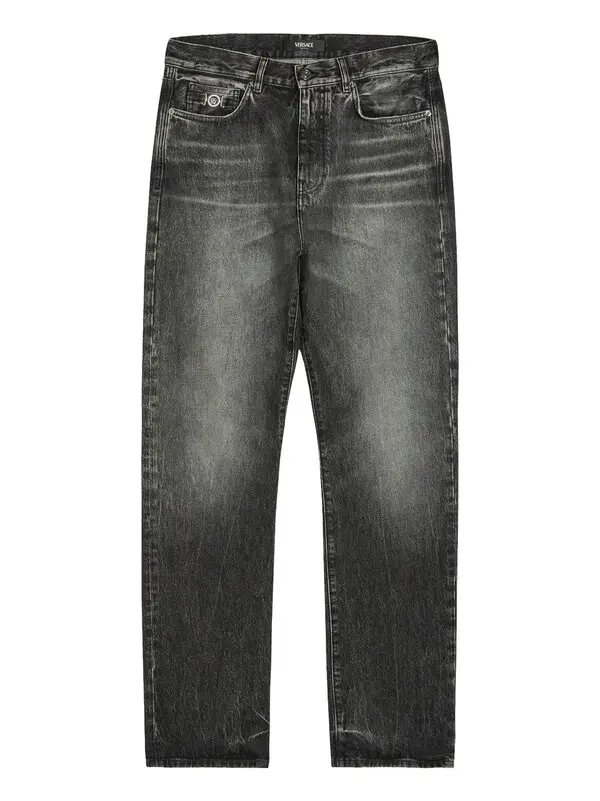 Versace Straight-leg Jeans - Grey
