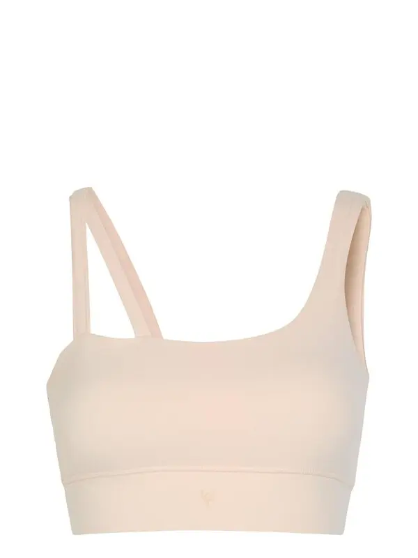 NOW YOU LIVE Glen Stretch-jersey Sports Bra - Rose