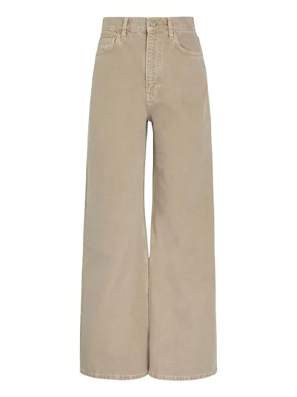 REFORMATION Cary Wide-leg Jeans - Beige
