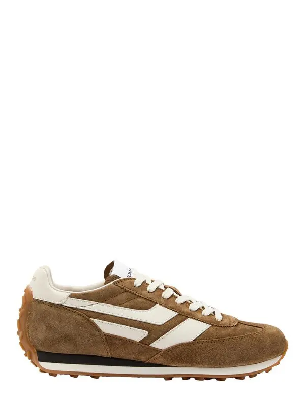 TOM FORD Mick Panelled Suede Sneakers - Tan
