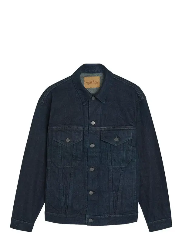 BLUE BLUE Panelled Denim Jacket - Indigo