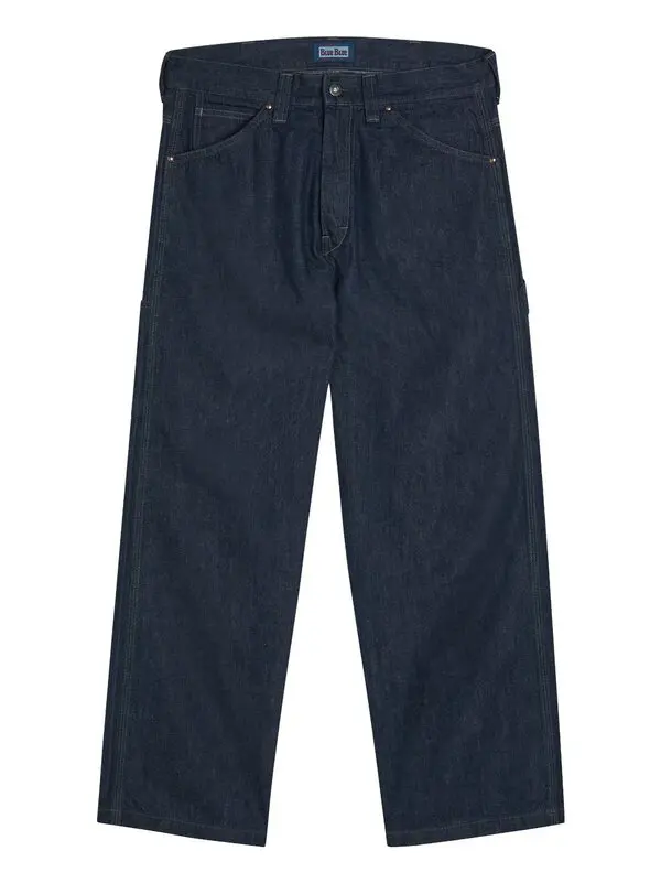 BLUE BLUE Relaxed Straight-leg Jeans - Indigo