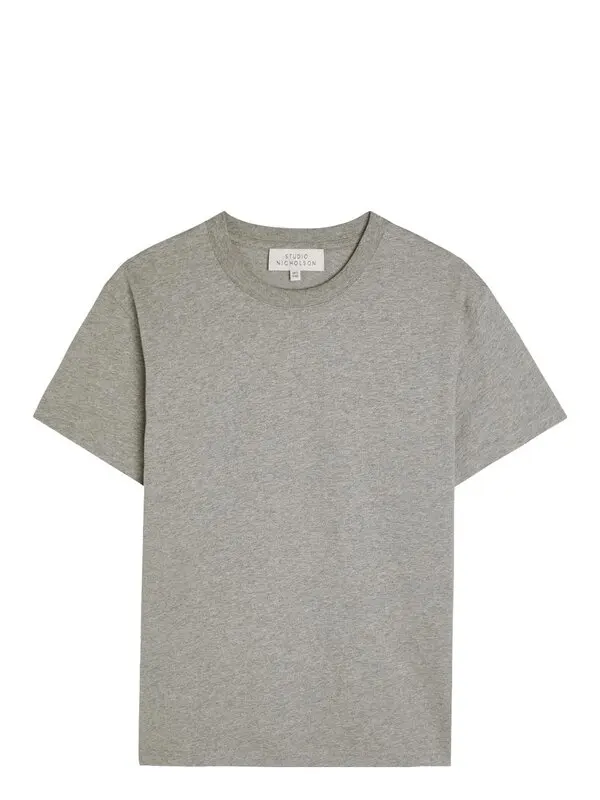 Studio Nicholson Cotton T-shirt - Light Grey