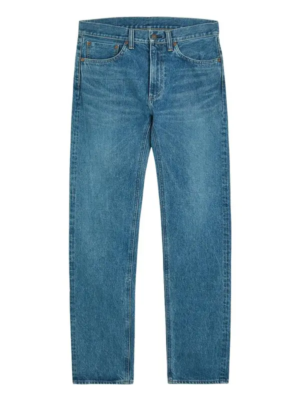 BLUE BLUE Slim Straight-leg Jeans - Blue