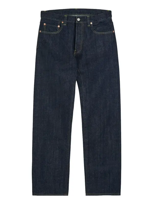 BLUE BLUE Relaxed Straight-leg Jeans - Indigo