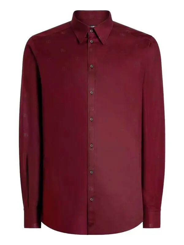 Dolce & Gabbana Martini Logo-print Shirt - Red