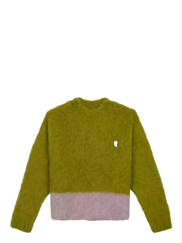BRAIN DEAD Long-sleeve Sweater - Green