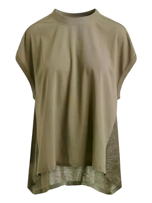 Essentiel Antwerp Jabana High-low T-shirt - Green