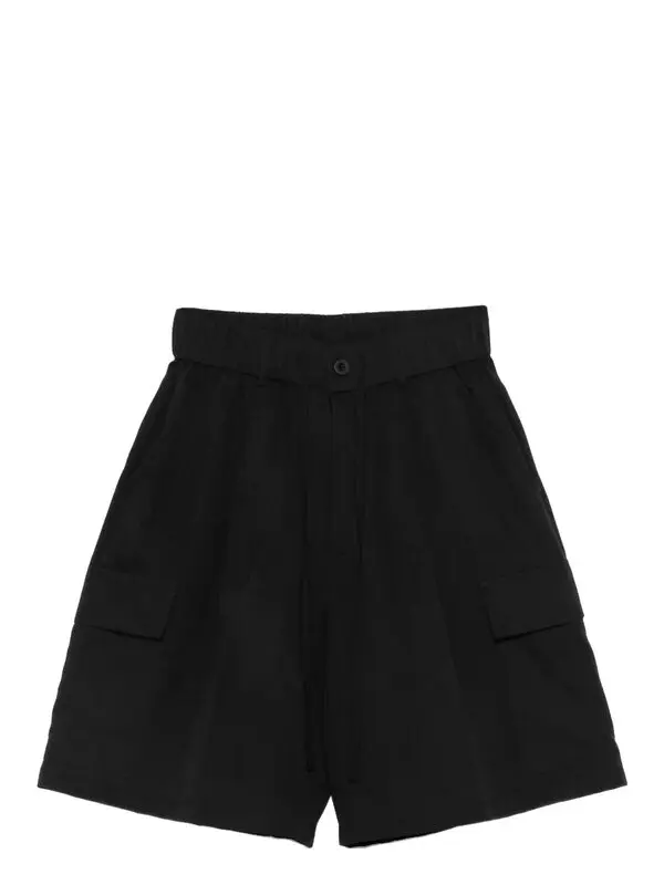 Imperial Cargo Drawstring Shorts - Black
