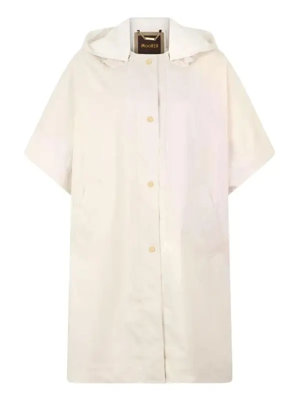 MOORER Button Cape - Neutrals