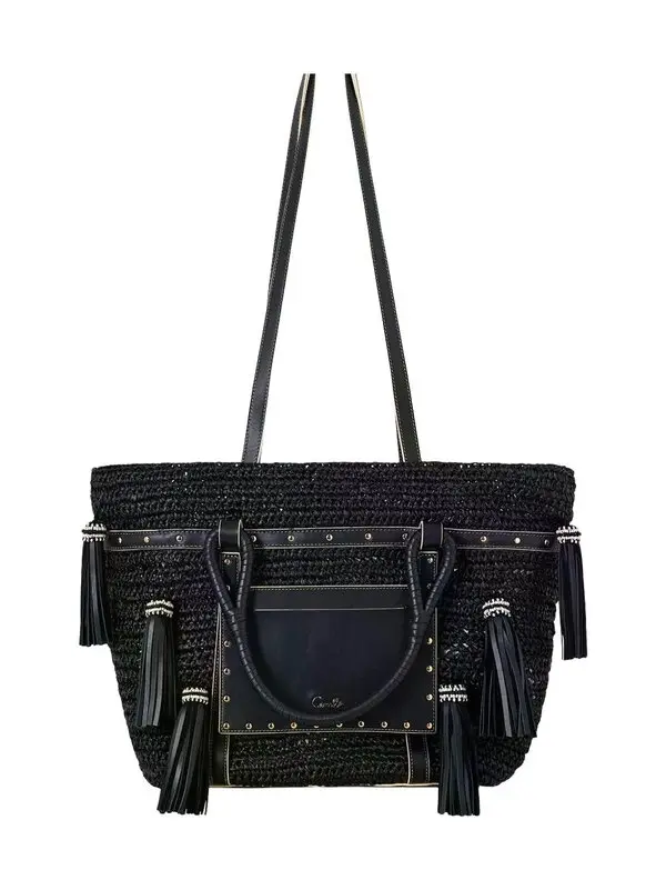 Camilla Logo-detail Tote Bag - Black