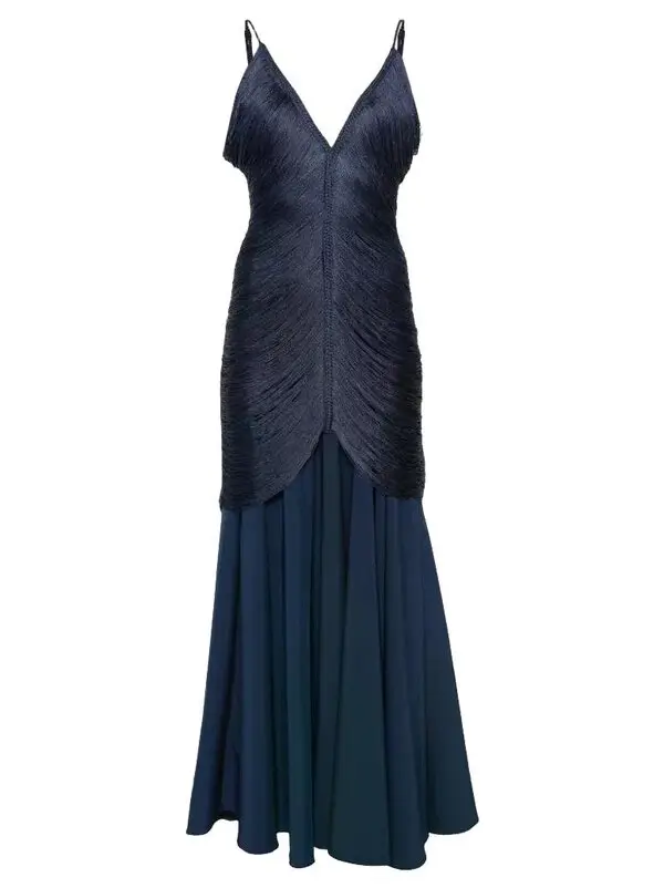 BLESS Nostalgia Maxi Dress - Blue