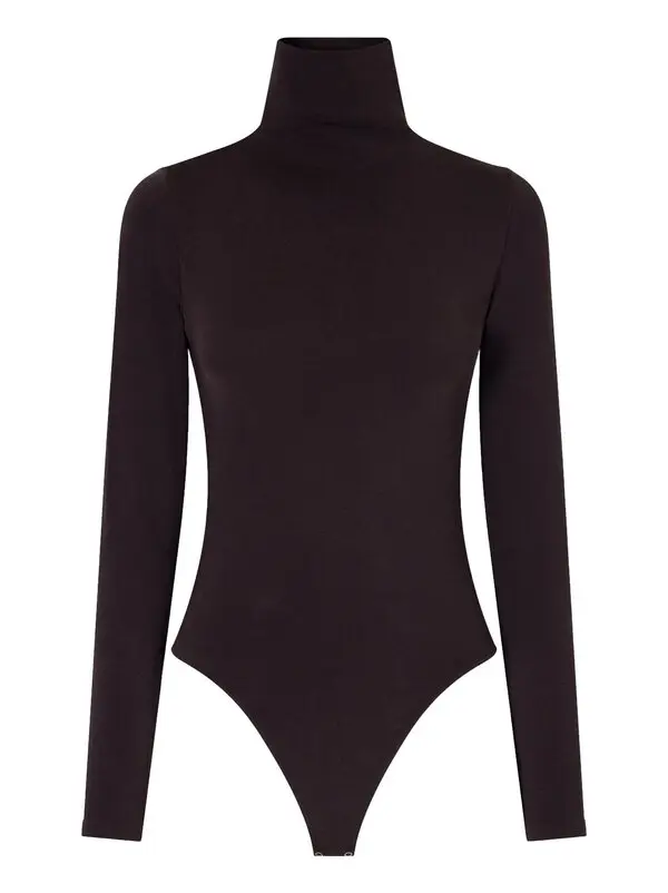 Wolford Colorado Thong Bodysuit - Brown