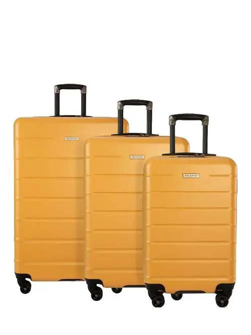 RICARDO BEVERLY HILLS Cambria Hardside Luggage 2-piece Set - Mango Tango
