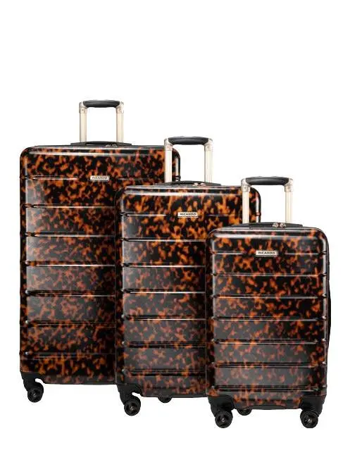 RICARDO BEVERLY HILLS Cambria Hardside Luggage 2-piece Set - Tortoise