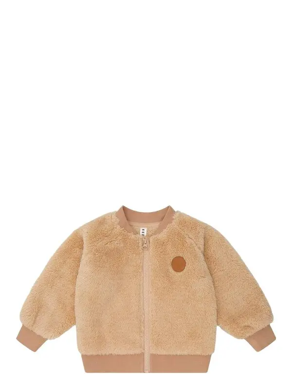 HUXBABY Varsity Hux Fur Jacket - Bear