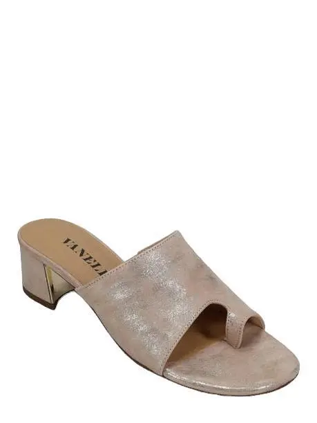 Vaneli Cruz Toe Loop Sandal - Champagne