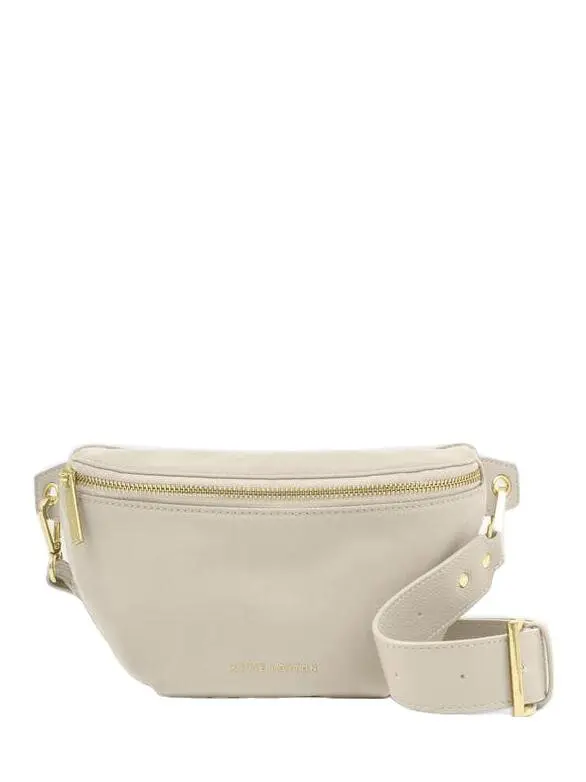 KATIE LOXTON Nylon-luxe Belt Bag - Chalk
