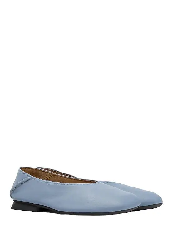 Camper Casi Myra Leather Ballerinas - Blue