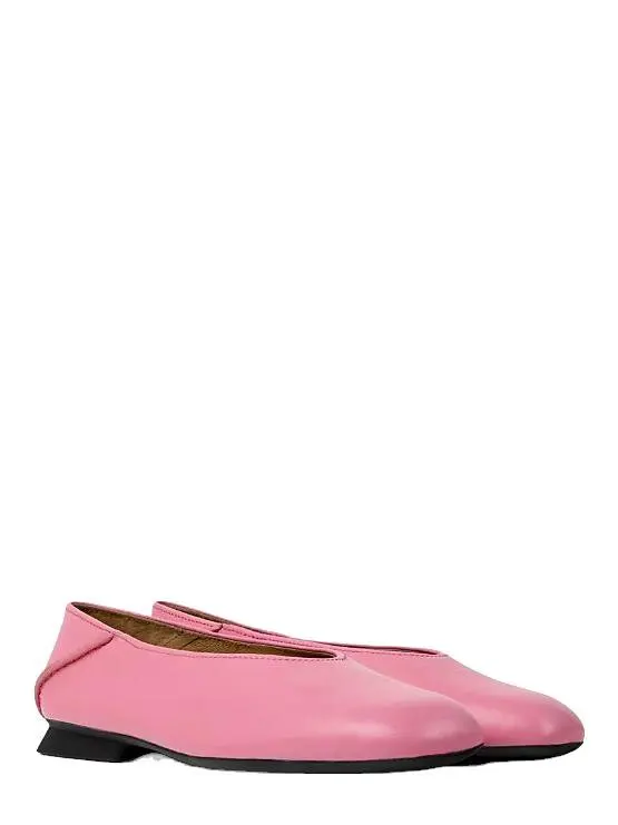 Camper Casi Myra Leather Ballerinas - Pink