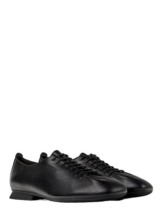 Camper Casi Myra Leather Lace-up Shoes - Black