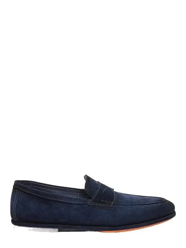 Santoni Carlo Loafers - Blue
