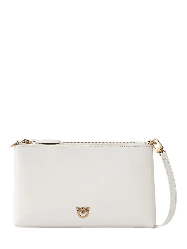 Pinko Flat Horizontal Mini Leather Pouch - Zq