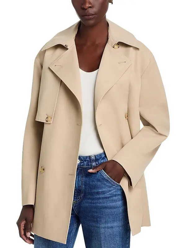 BOSS Cromas Trench Coat - Pumice