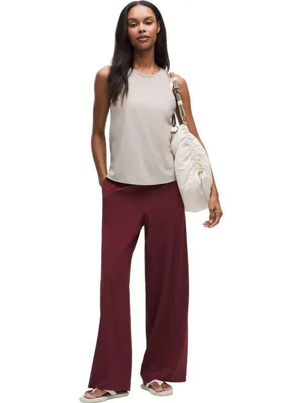 Lululemon Breezily Mid-rise Pant - Burgundy Bay