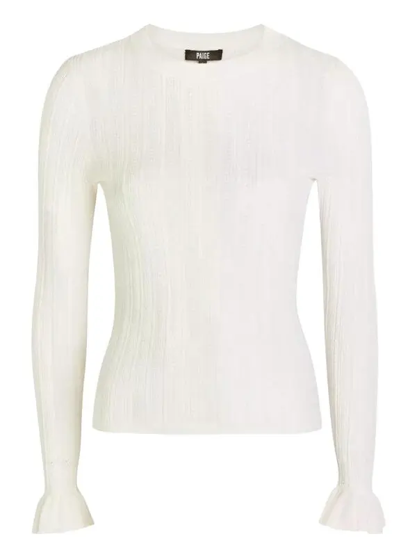 Paige Knitted Top - Neutrals