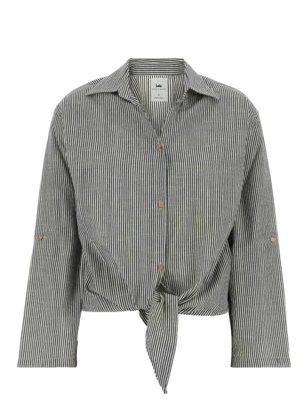 LOIS Pia Striped Shirt - Blue
