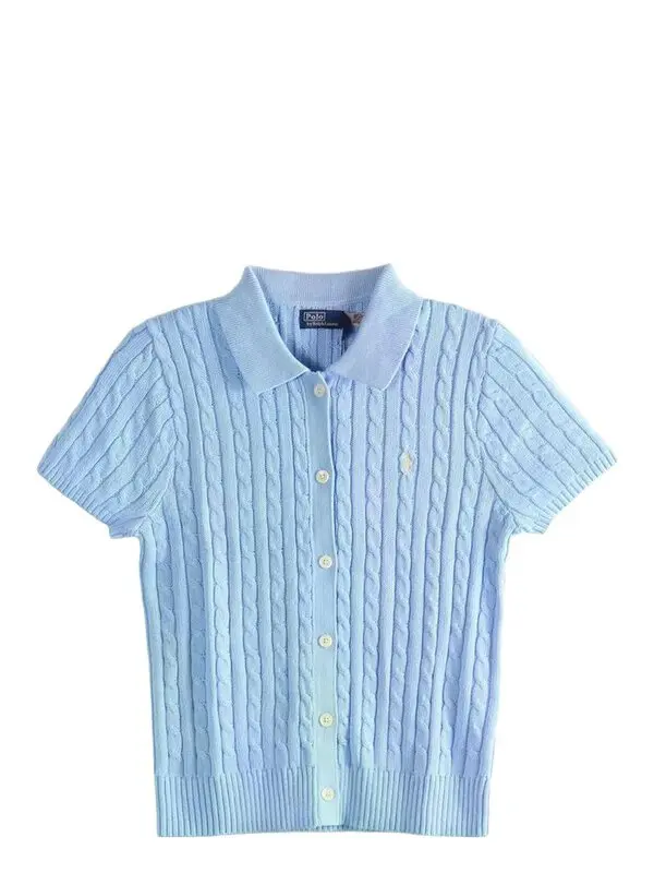 Polo Ralph Lauren Cable-knit Cardigan - Blue
