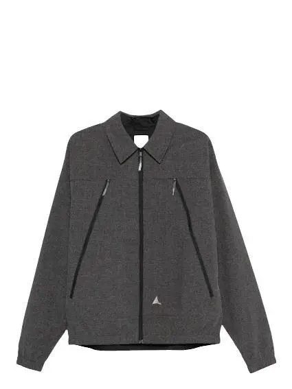 ROA Lamon Reinforced Technical Zip Up Shirt - Black