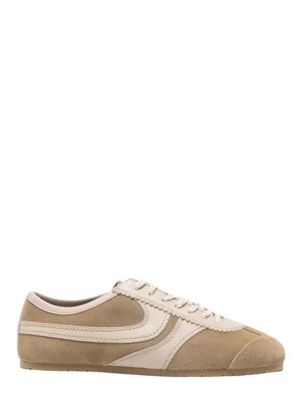Dries Van Noten Suede Capsule Sneakers - Beige
